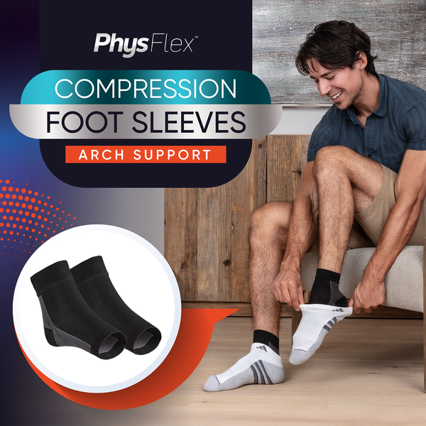 Foot Compression Socks for Plantar Fasciitis, Achilles Tendonitis Reli ...